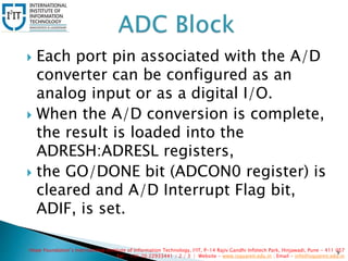PIC Microcontroller | ADC Interfacing | PPTX