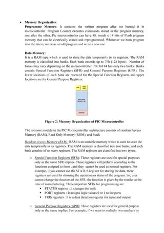 Pic microcontroller architecture | PDF