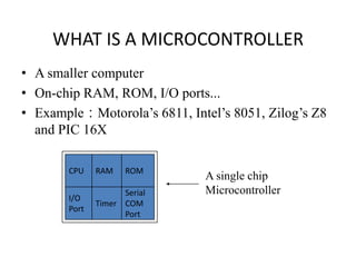 Pic microcontroller [autosaved] [autosaved] | PPTX