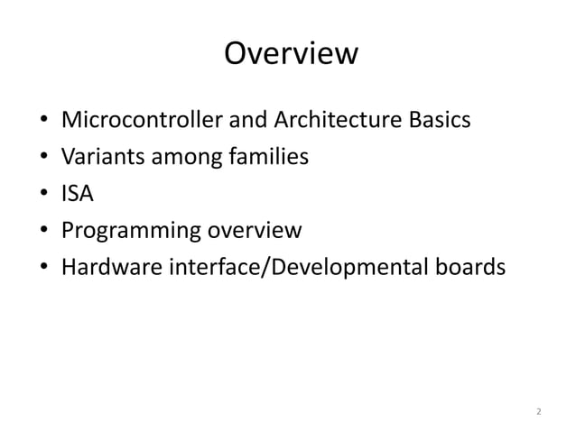 Pic microcontroller kh - | PPT