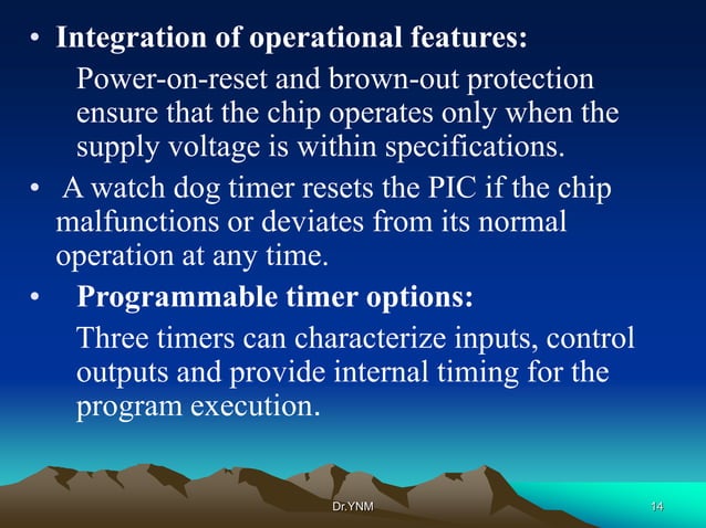 PIC Microcontrollers.ppt | Operating Systems | Computer Software and ...