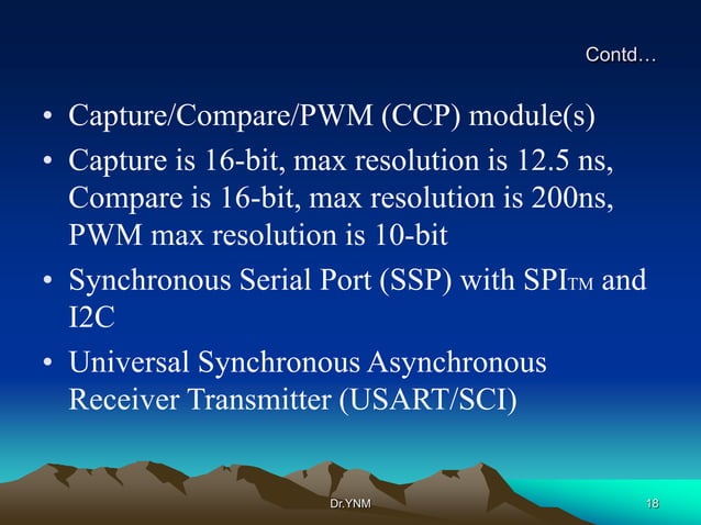 PIC Microcontrollers.ppt | Operating Systems | Computer Software and Applications