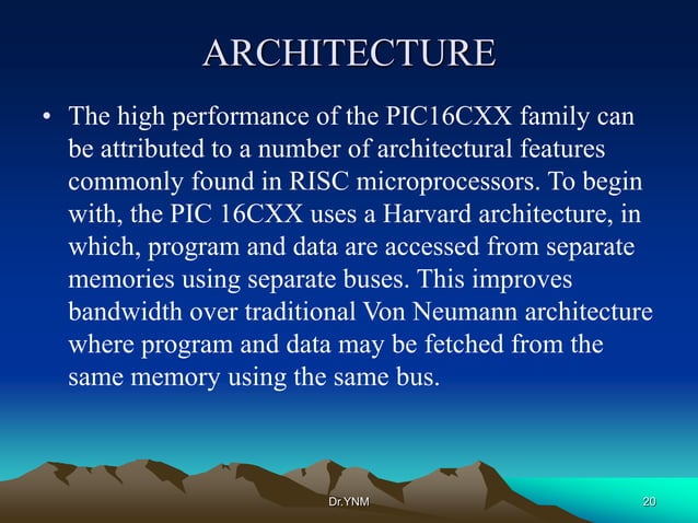 PIC Microcontrollers.ppt | Operating Systems | Computer Software and Applications