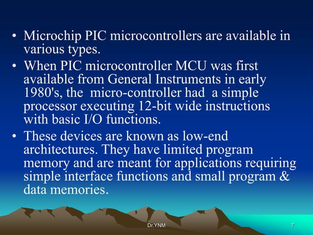 PIC Microcontrollers.ppt | Operating Systems | Computer Software and Applications