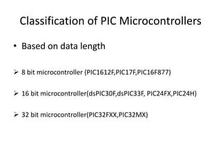 PIC Microcontrollers: Powering Versatile Embedded Solutions" | PDF | Computer Peripherals ...