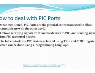 Pic microcontroller step by step your complete guide | PDF