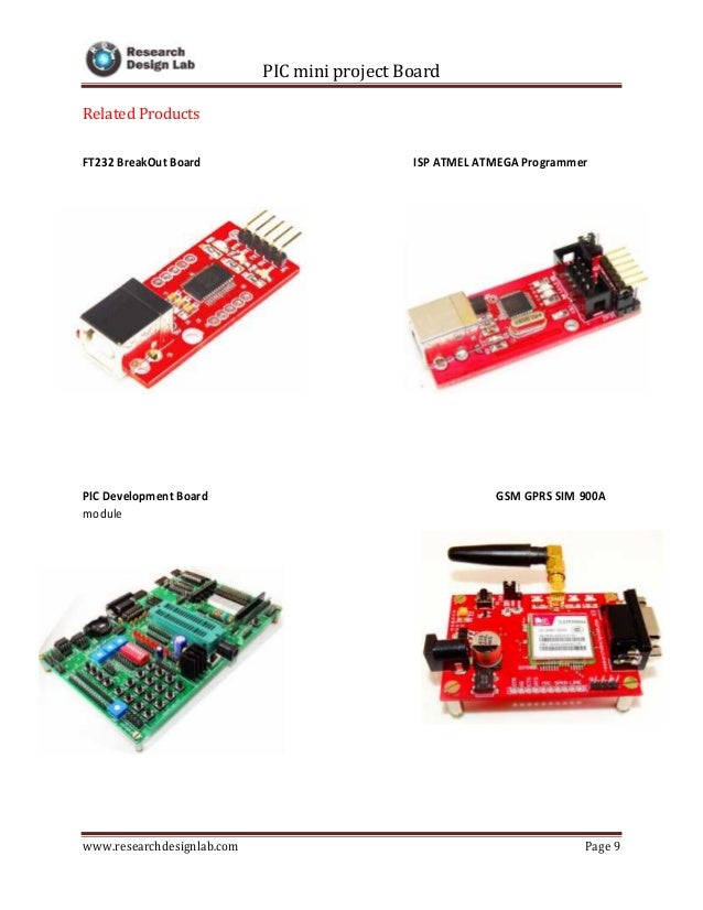 Pic Mini Project Board