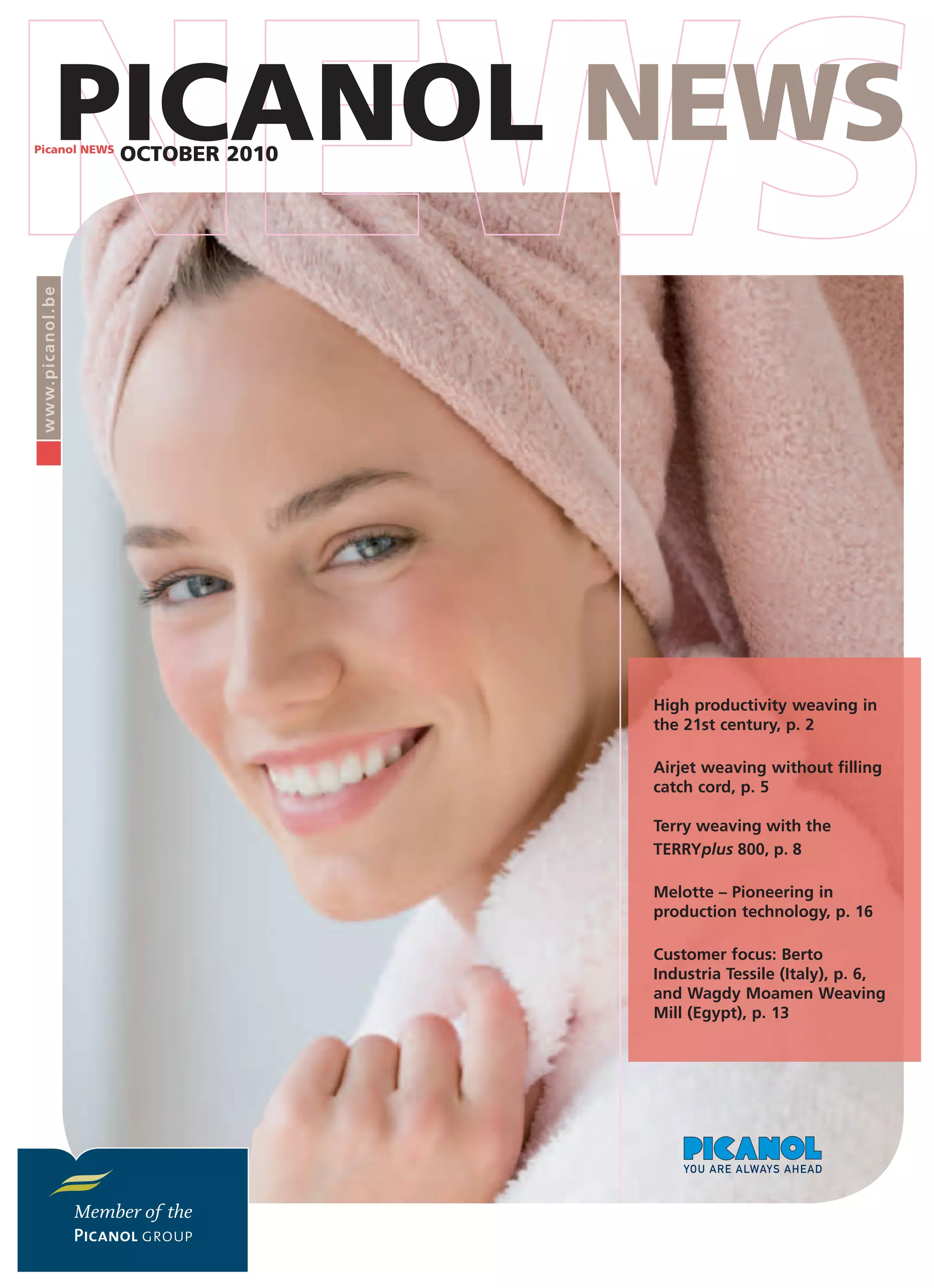 Picanol News October 2010 | PDF