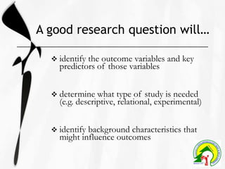 PICO Research Question | PPTX