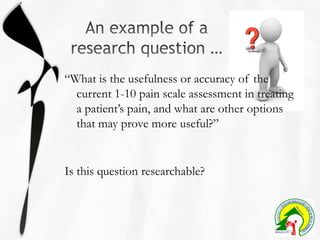 PICO Research Question | PPTX