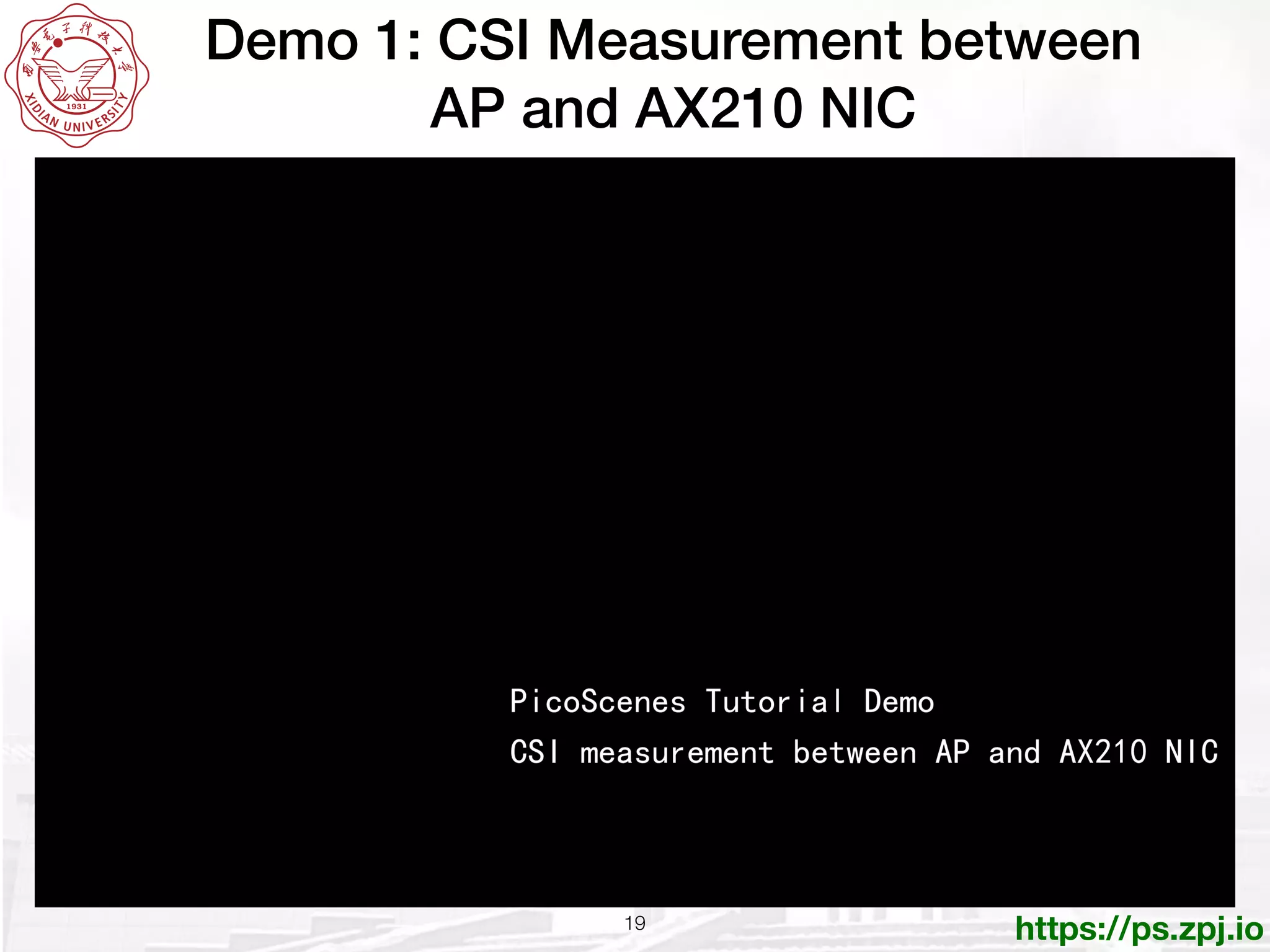 PicoScenes Tutorial @ CPS-IOT Week 2022 | PDF