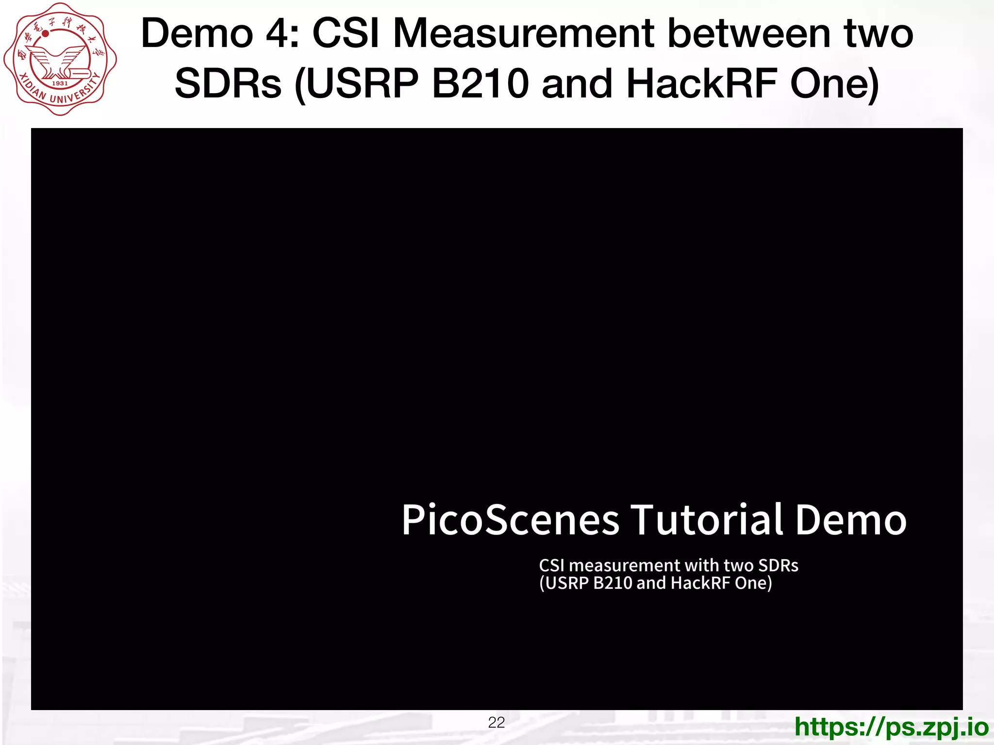 PicoScenes Tutorial @ CPS-IOT Week 2022 | PDF