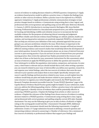 PICOT Framework for Medication Errors.docx