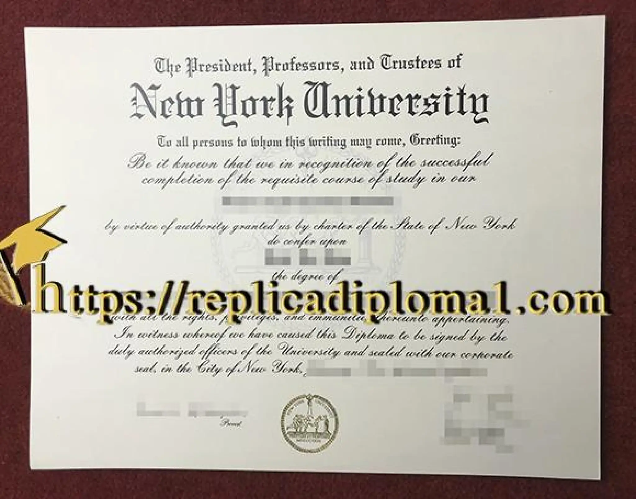 To improve your life, Buy a Fake (NYU) New York University diploma | PPT