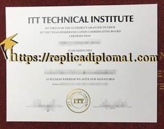 Buy Fake ITT Technical Institute (ITT Tech) Diploma with Highest ...