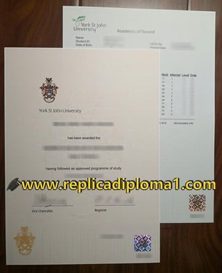 How much does a fake York St John University degree and transcript? | PDF