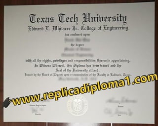 The best website does to order a phony Texas Tech University diploma certificate. | PPT