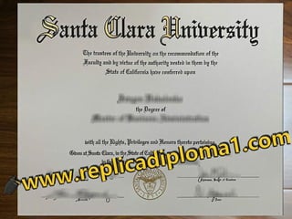 How to buy a phony Santa Clara University diploma certificate in 3 days? | PPT