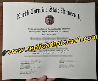 The steps to order a fake North Carolina State University diploma. Buy ...