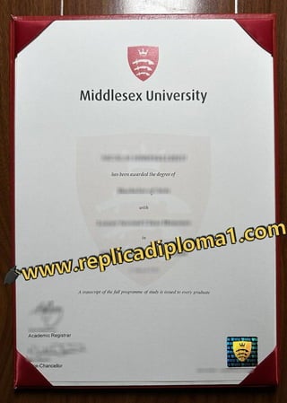 How can i obtain a 100% copy Middlesex University degree certificate ...