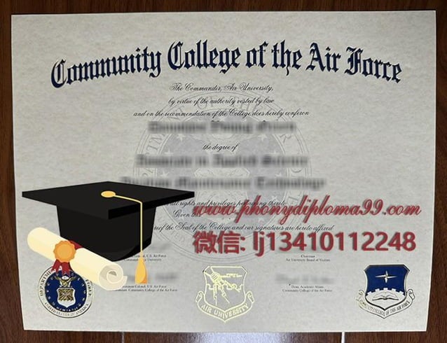 How much does to buy a fake Community College of the Air Force diploma ...