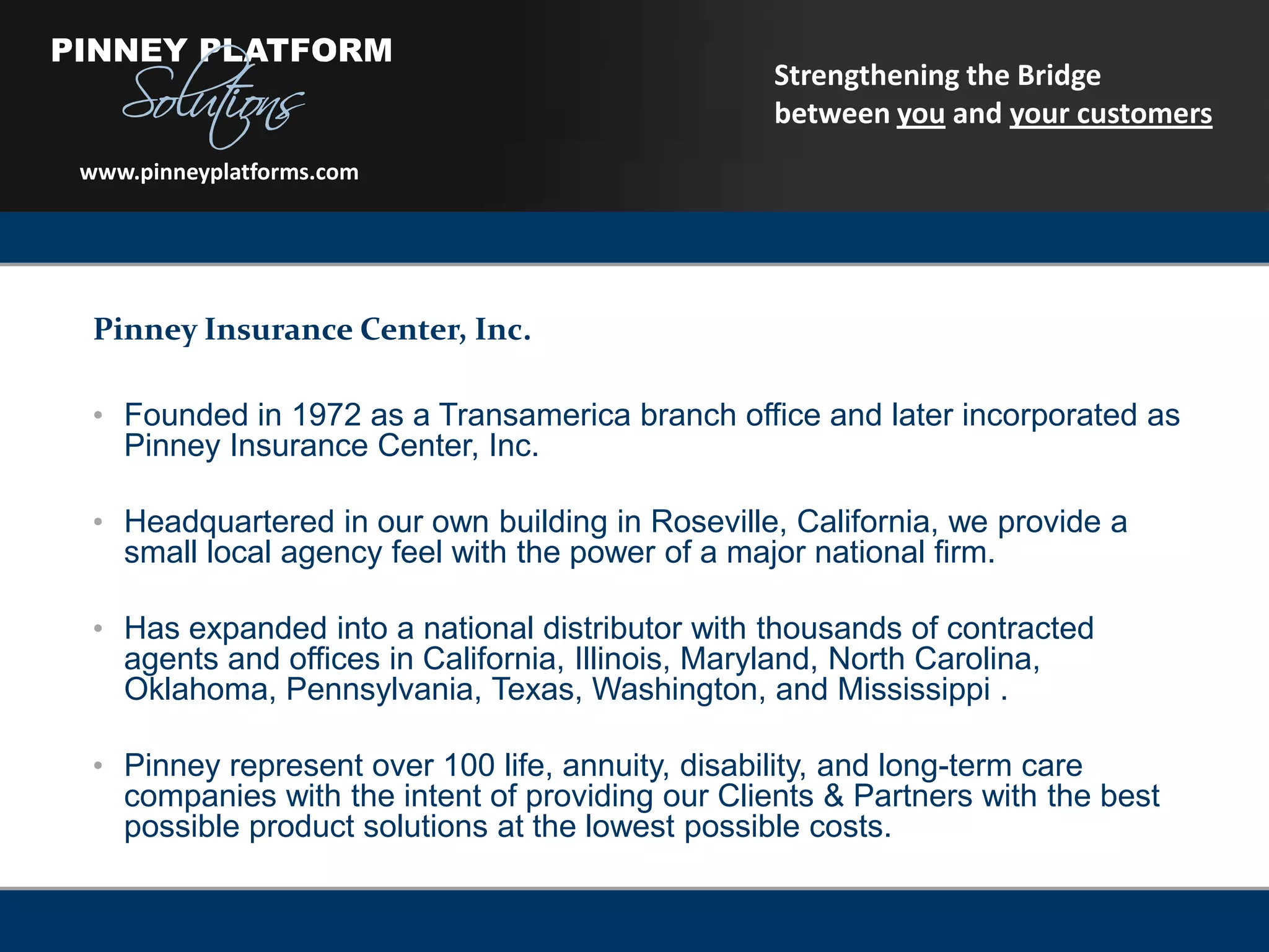 Introducing Pinney Platform Solutions | PPSX