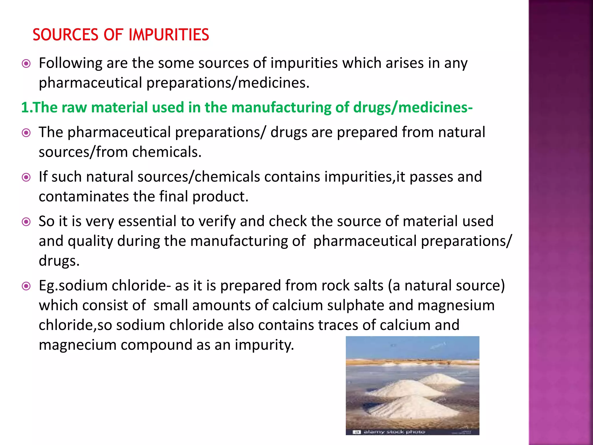 Pharmaceutical Inorganic Chemistry -B Pharmacy First Year -First semester -PIC PPT 2-Sources and ...