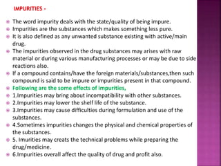 Pharmaceutical Inorganic Chemistry -B Pharmacy First Year -First ...
