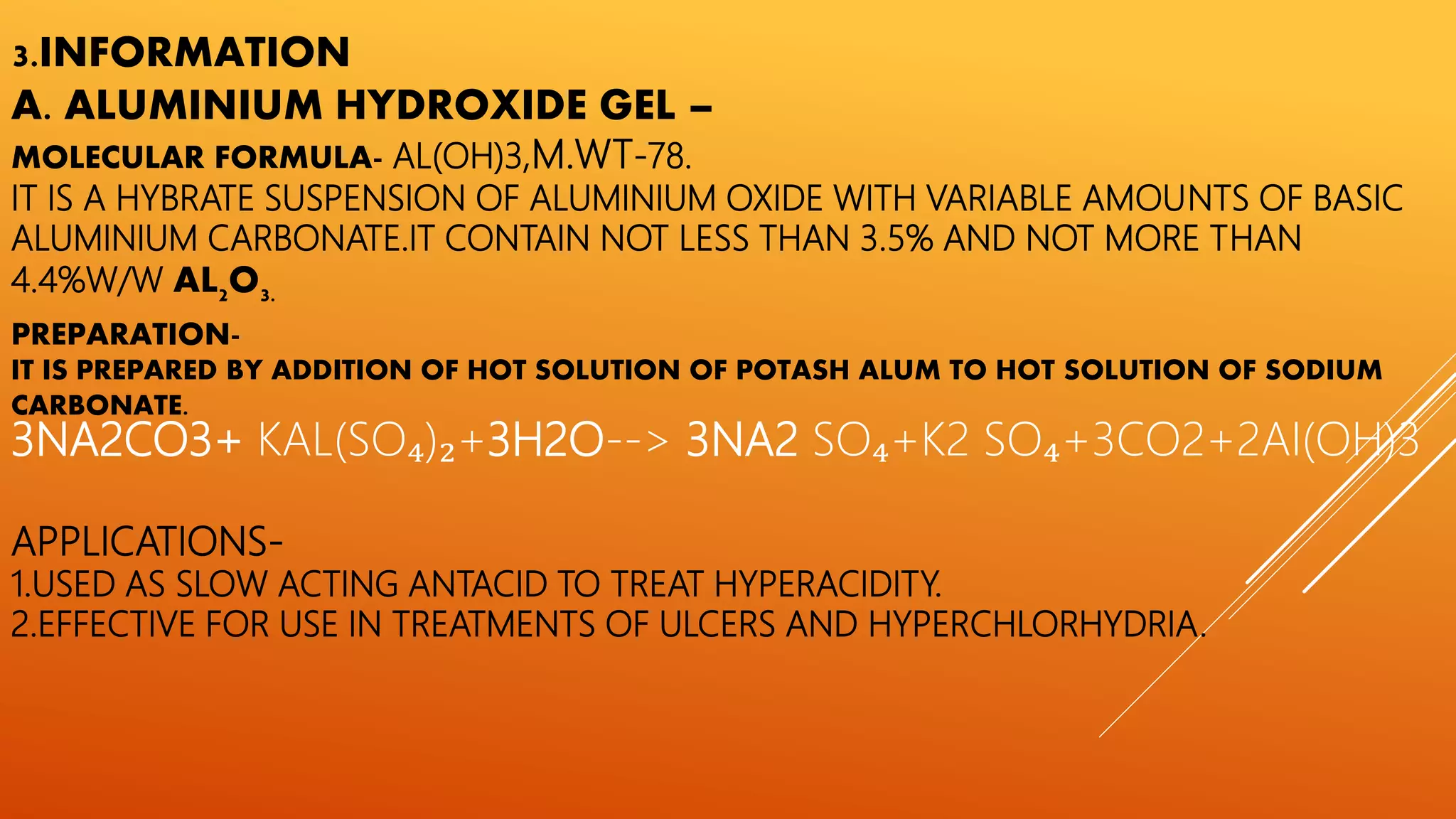 ANTACID INFORMATION | PPT
