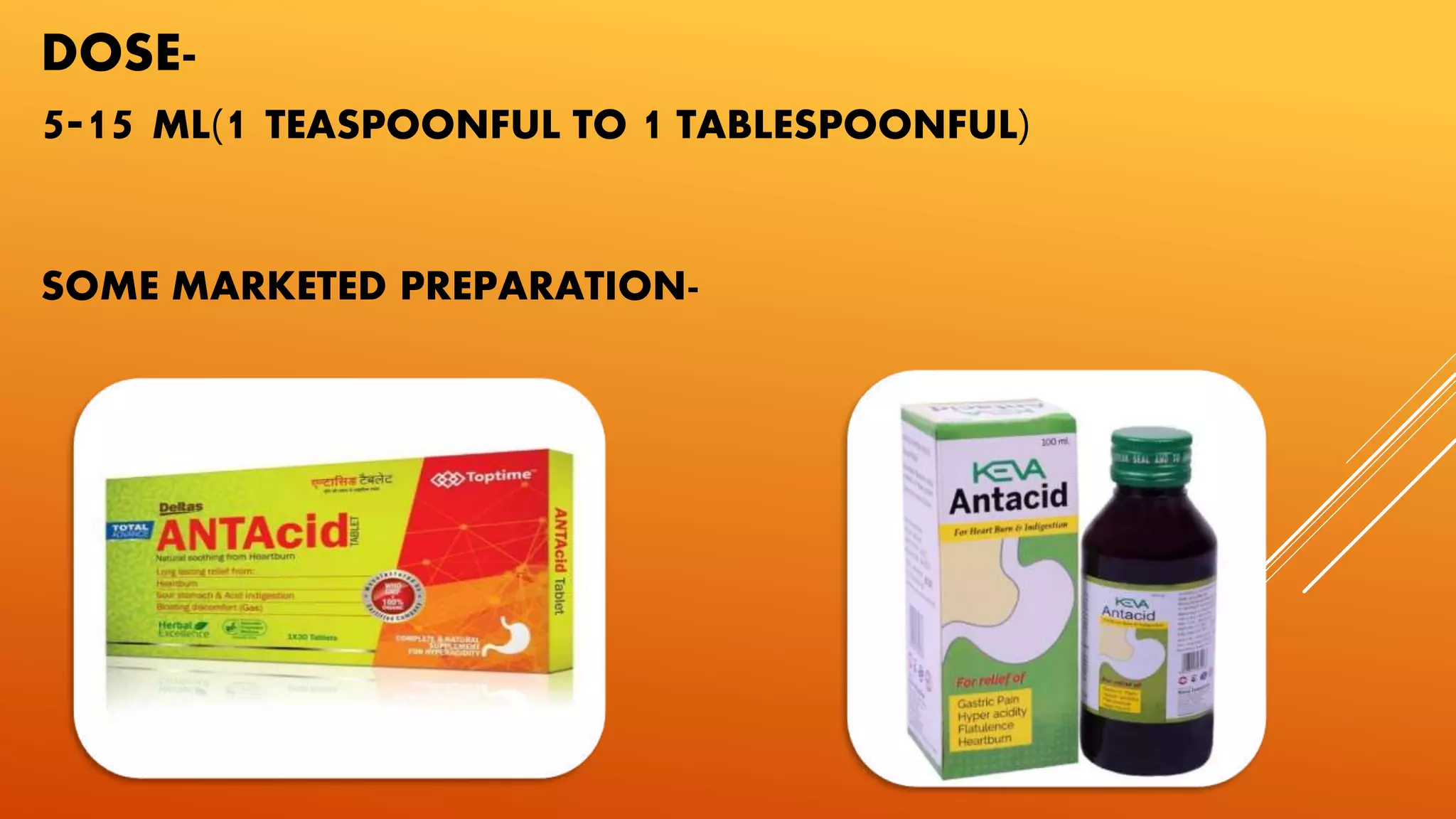 ANTACID INFORMATION | PPT