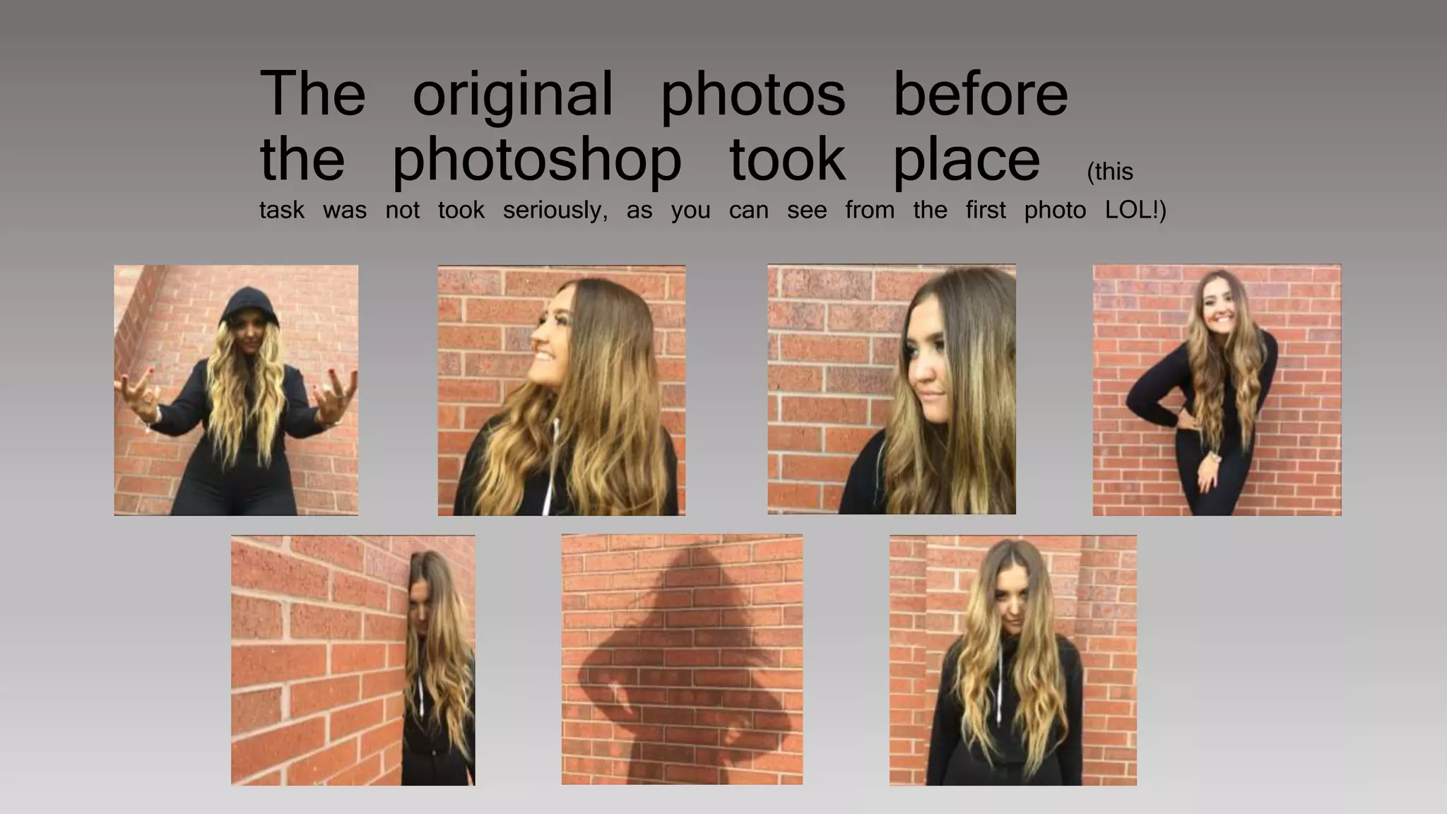 Photoshop task | PPT