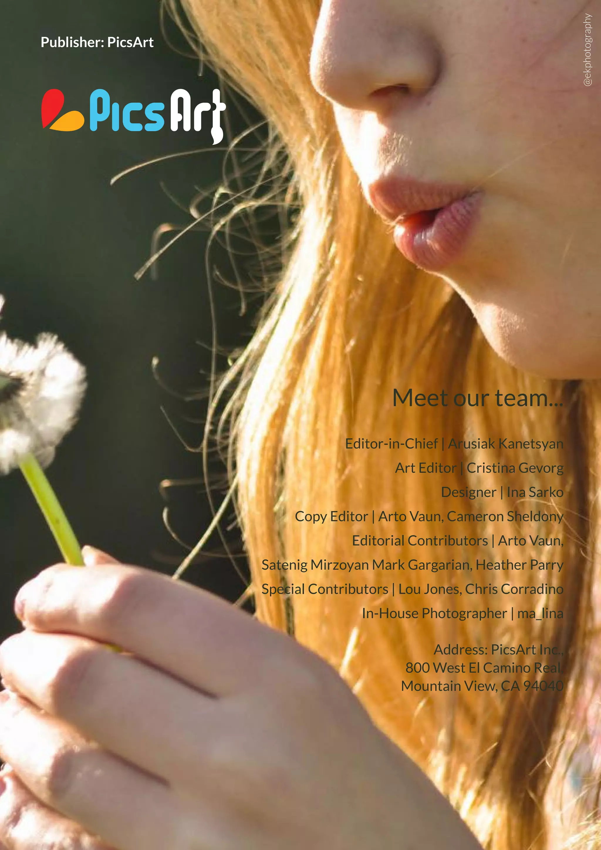 PicsArt Monthly May Issue 2014 | PDF