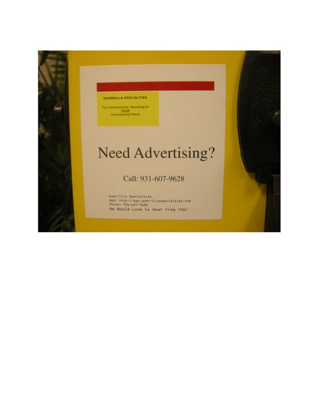 Vending Machine Advertisements Example | PDF