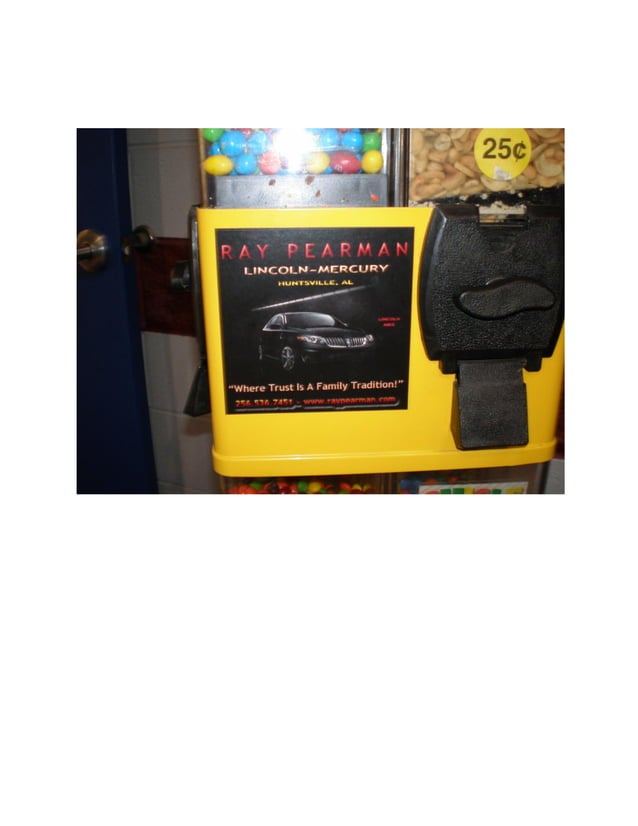 Vending Machine Advertisements Example | PDF