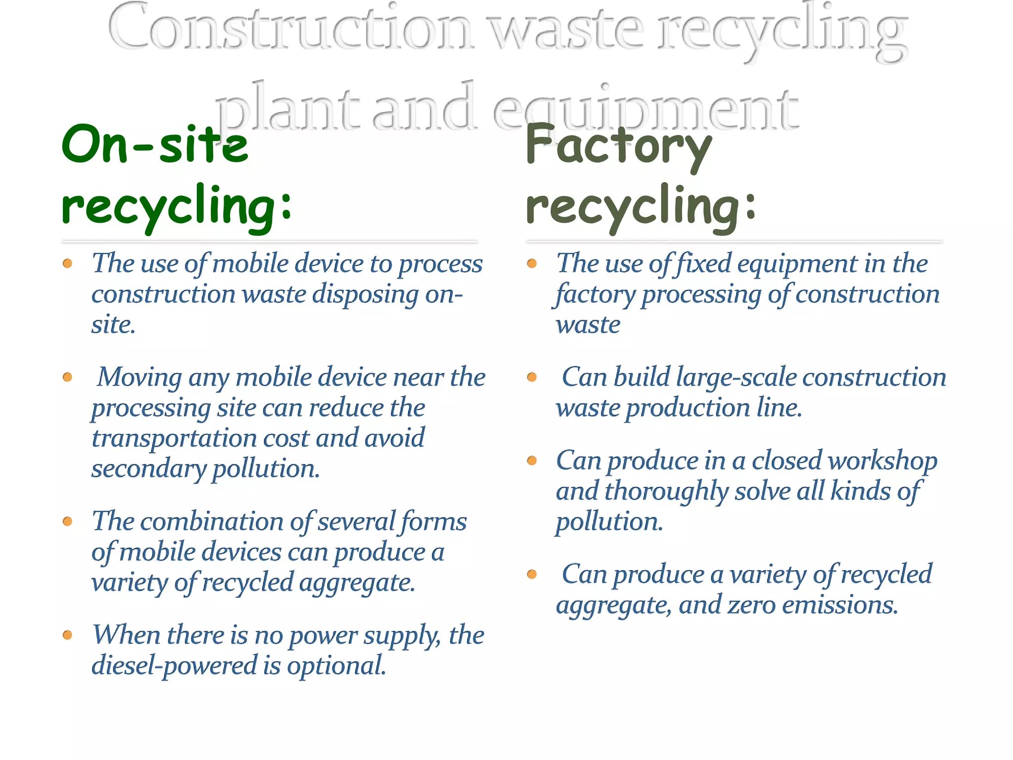 Recycling Solution | PPSX
