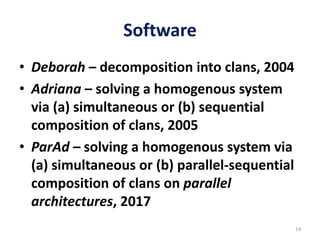 Clans Aggregation for Verification of Networking Protocols on Parallel Architectures | PDF