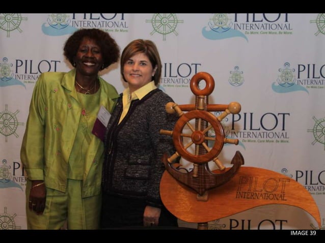 Pictures with PI President Sherry Johnson | PPT