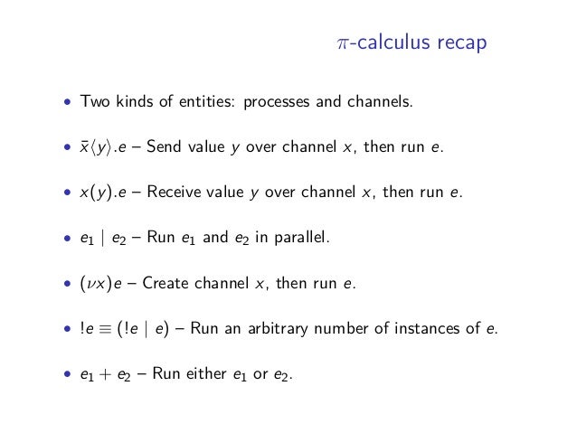 Pict: A programming language based on the pi-calculus