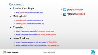 Introduction to Apache Apex | PDF