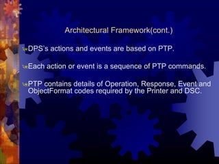 PictBridge 01 - PictBridge(DPS) Overview | PPTX | Computing ...