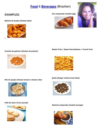 Pictionary food and beverages | PDF