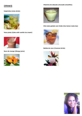 Pictionary food and beverages | PDF