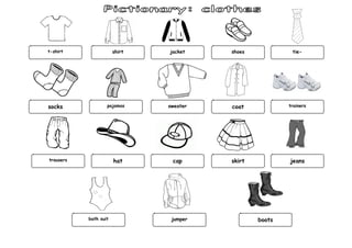 Pictionary Clothes and Accessories | PDF