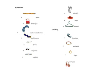 Pictionary Clothes and Accessories | PDF