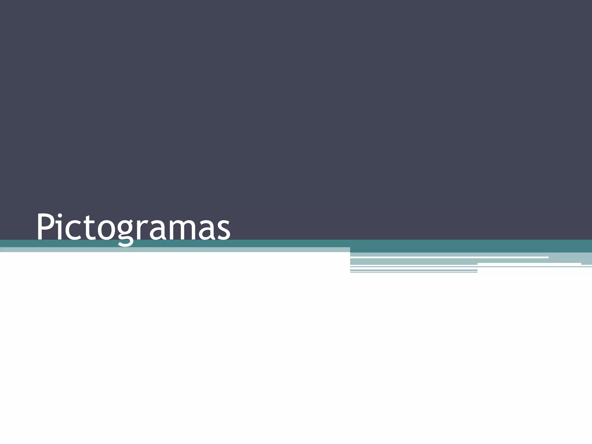 Pictogramas | PPT