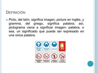 Pictogramas Definición