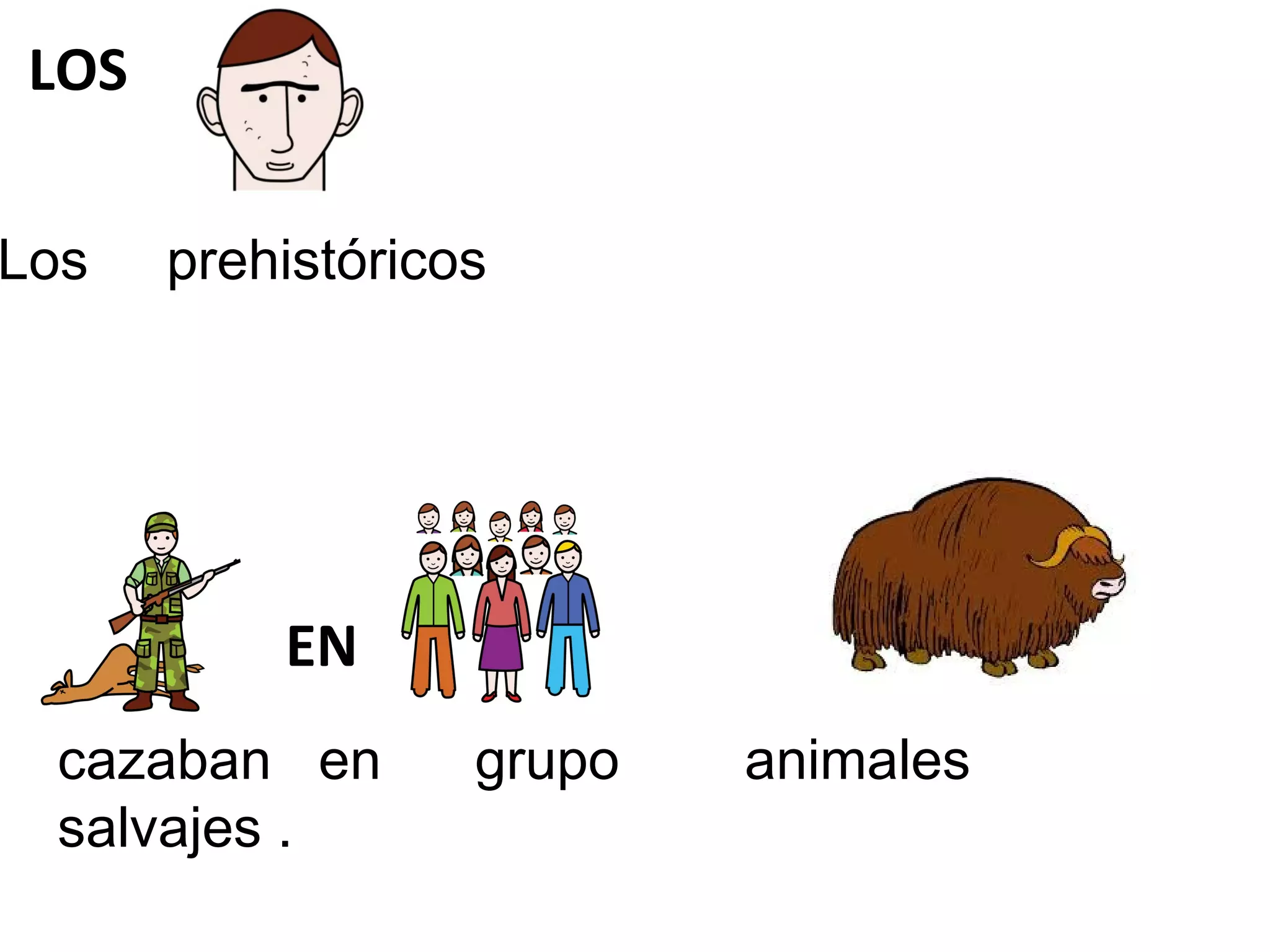 LECTURA CON PICTOGRAMAS DE LA PREHISTORIA | PPT