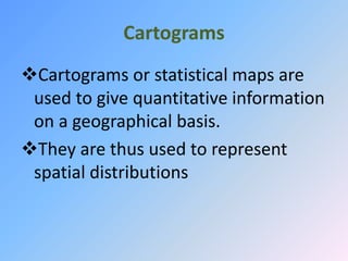 Pictograms & Cartograms | PPTX
