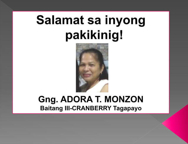 Pictograph Filipino 3 | PPTX