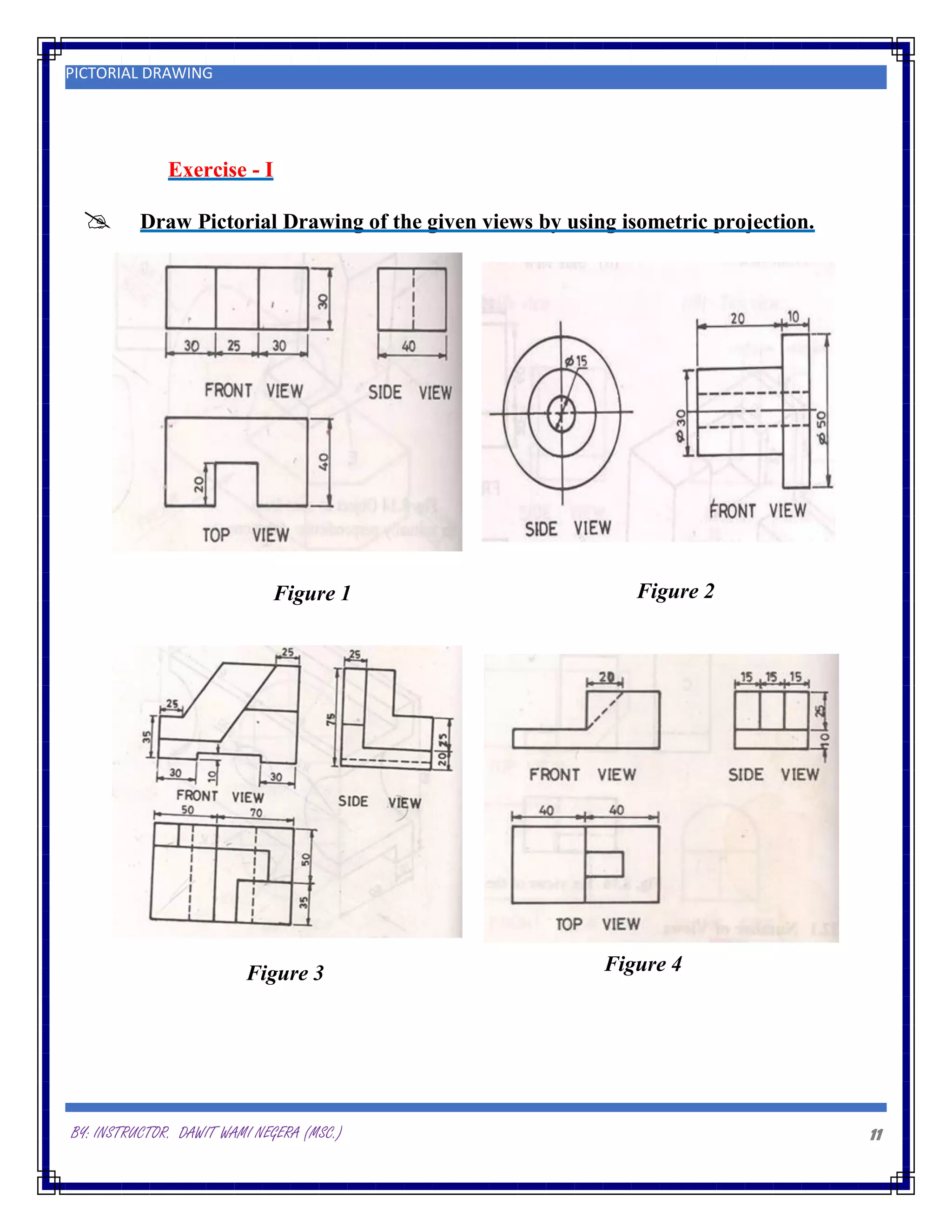 Pictorial Drawing | PDF
